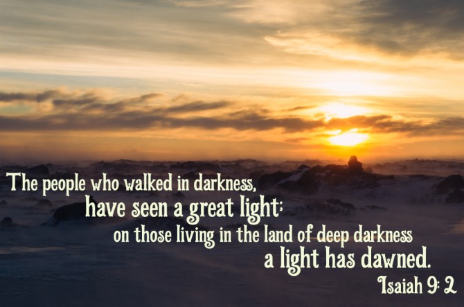 The people who walked in darkness… – Kairos Network Church