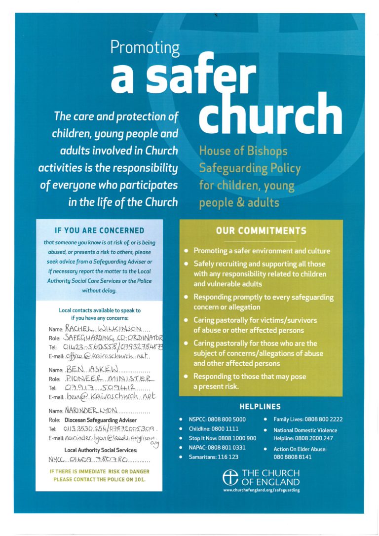 Safeguarding – Kairos Network Church